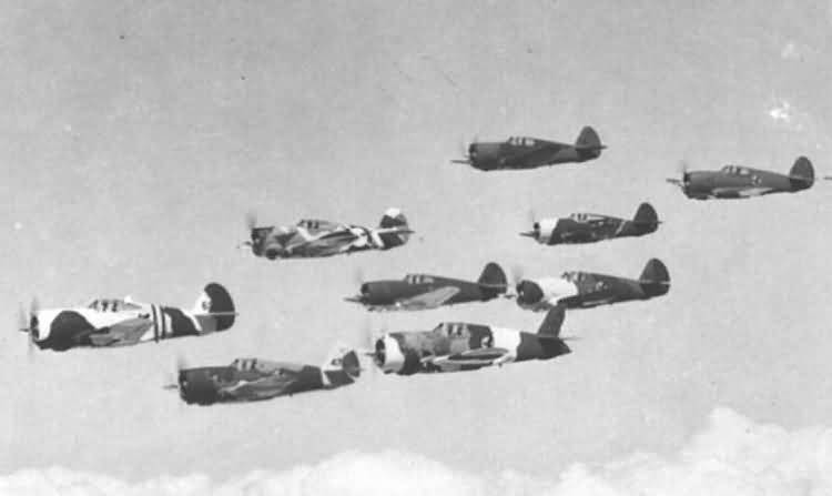 Der zweite Weltkrieg • Ver Tema - Curtiss P-36 Hawk